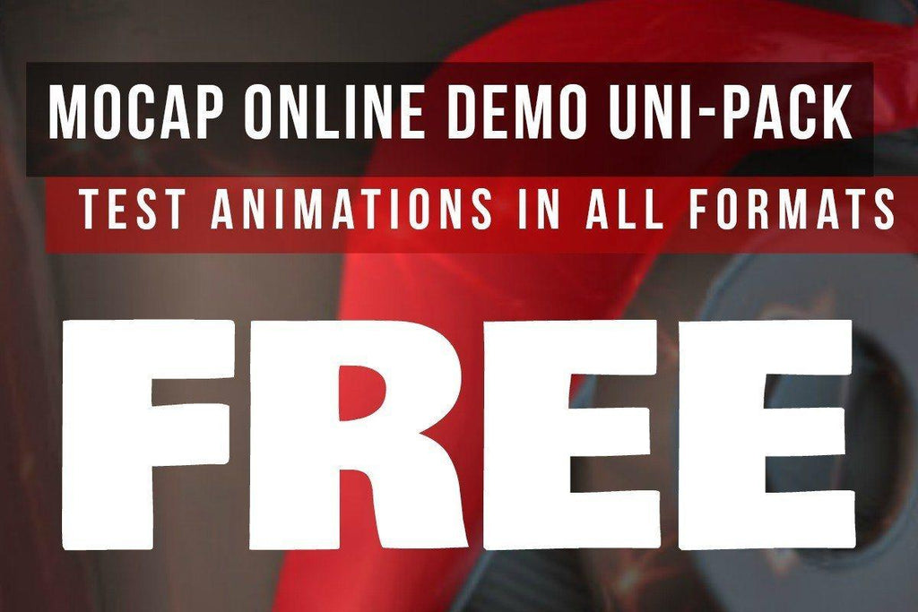 Free Uni-Pack!! - Universal Demo MoCap Pack for FBX, BIP, UE4 & Unity ...