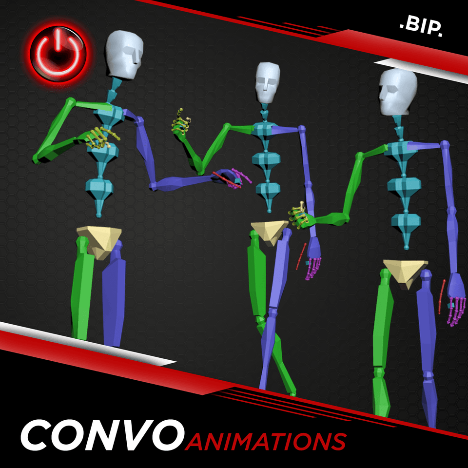 MoCap Online: BIP Animation Library for 3DS Max