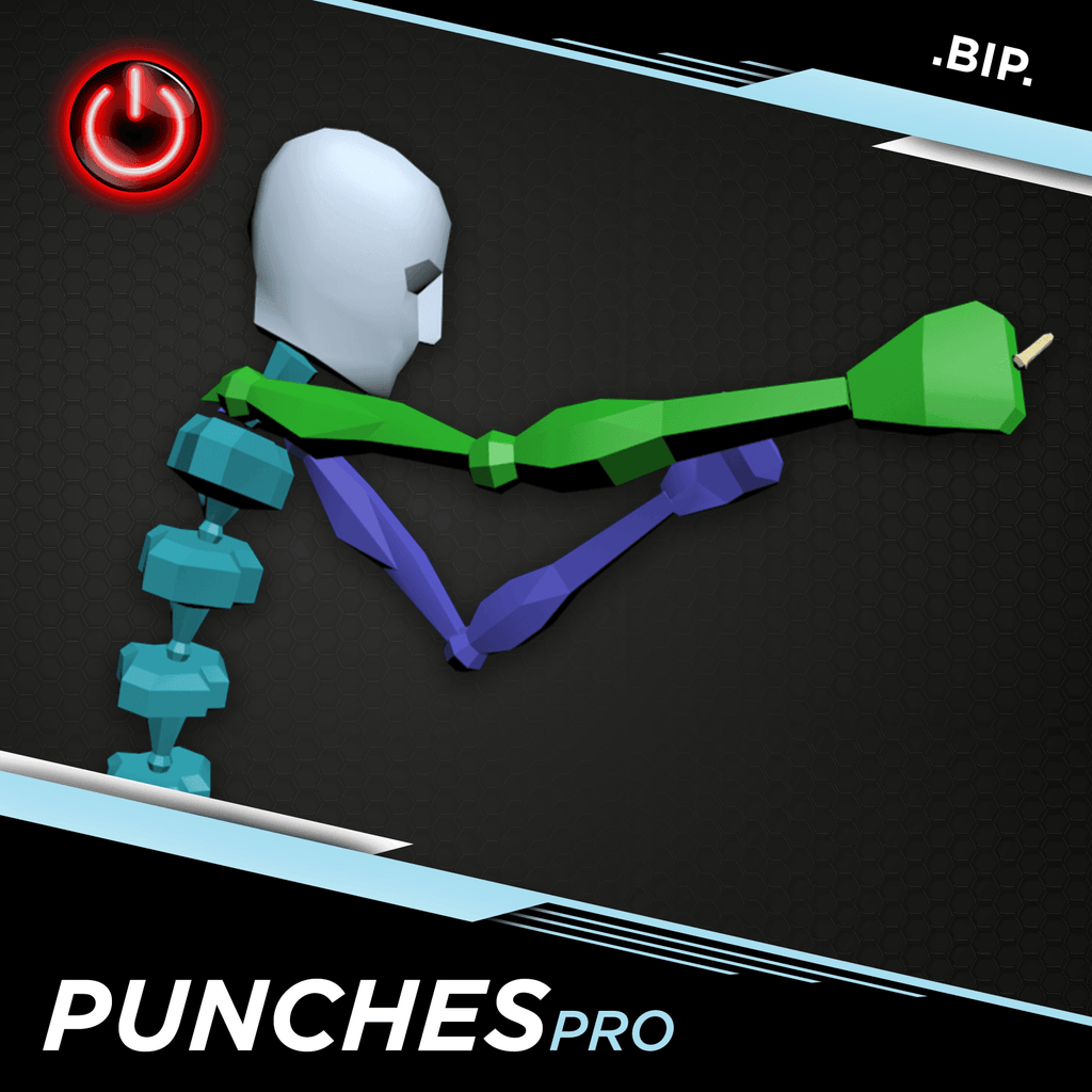 [BIP] Punch Pro: 3D Character Animation Pack - 3ds Max – MoCap Online