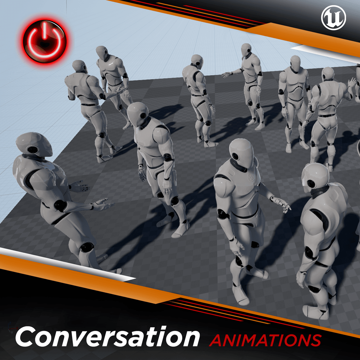 Conversation Animations: 3D Character Animation Packs – MoCap Online