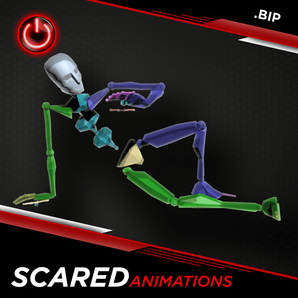 Scared: 3D Character Animation Pack - 3ds Max – MoCap Online