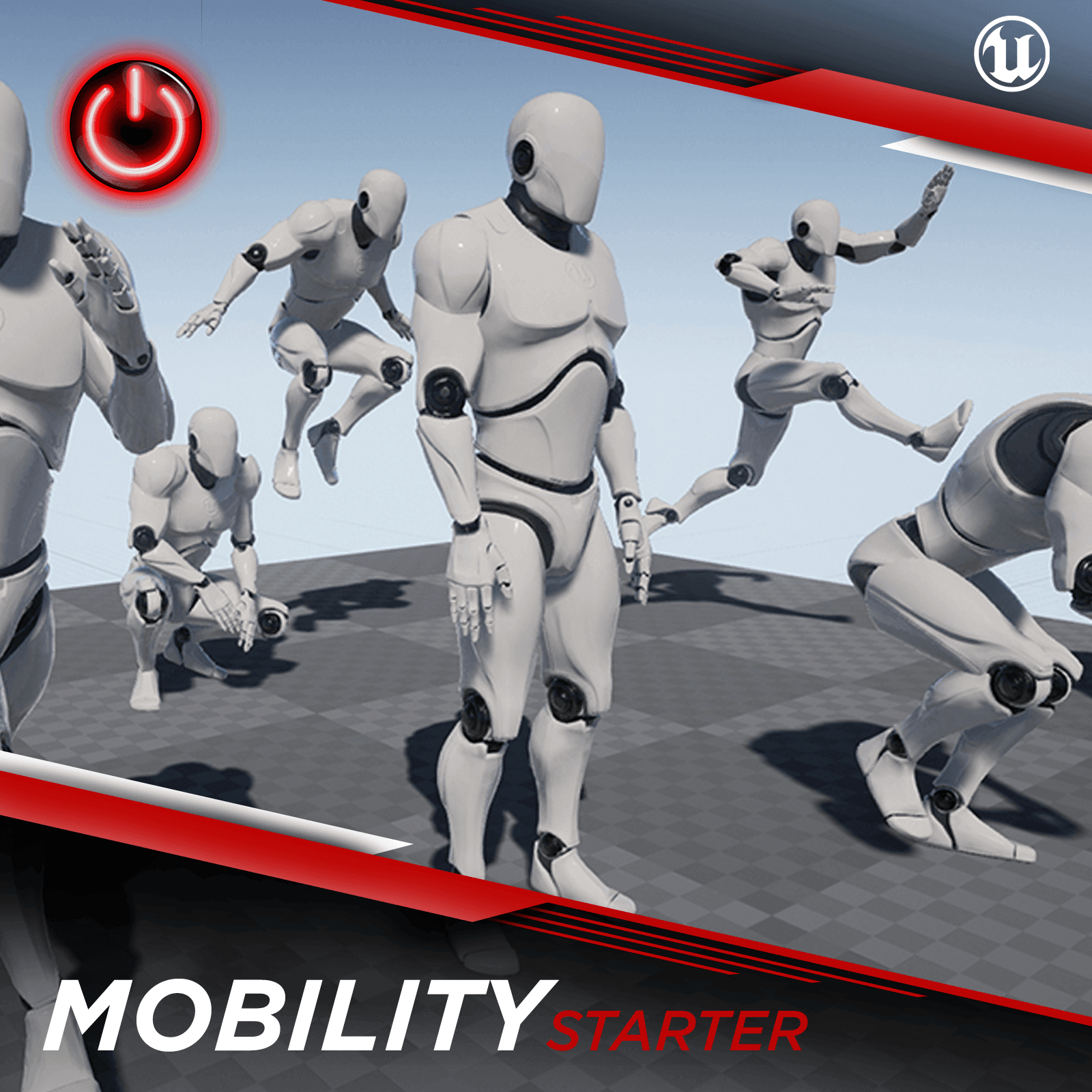 [UE4] Mobility Starter: 3D Character Animation Pack - Unreal Engine ...
